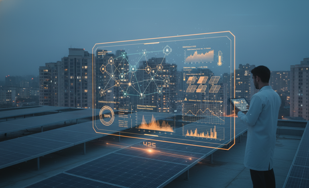 Smart Solar Panels in NCR: How IoT Boosts Efficiency 2025